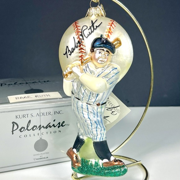 Kurt Adler | Holiday | Vintage Kurt Adler Handblown Glass Ornament Babe ...